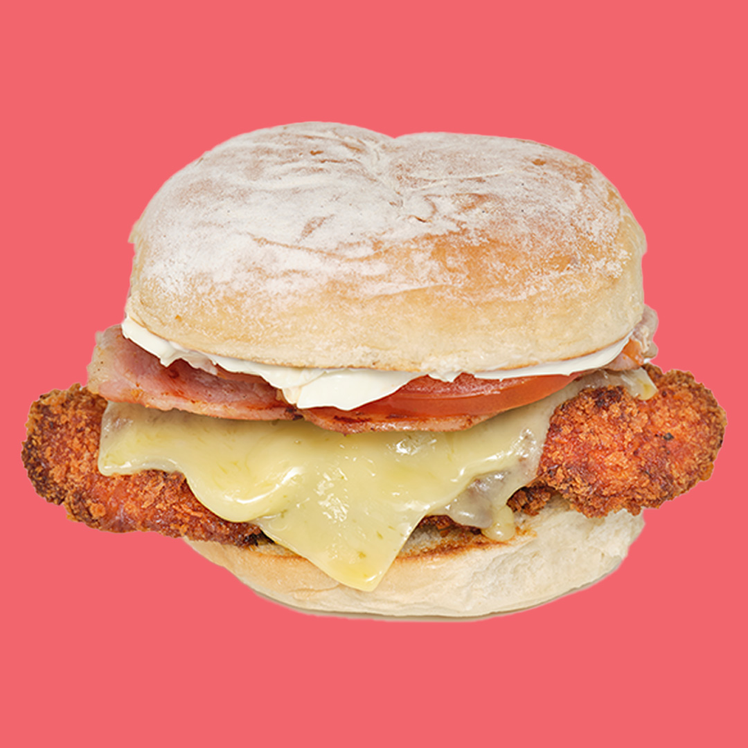 Chicken Bacon Cheese Burger